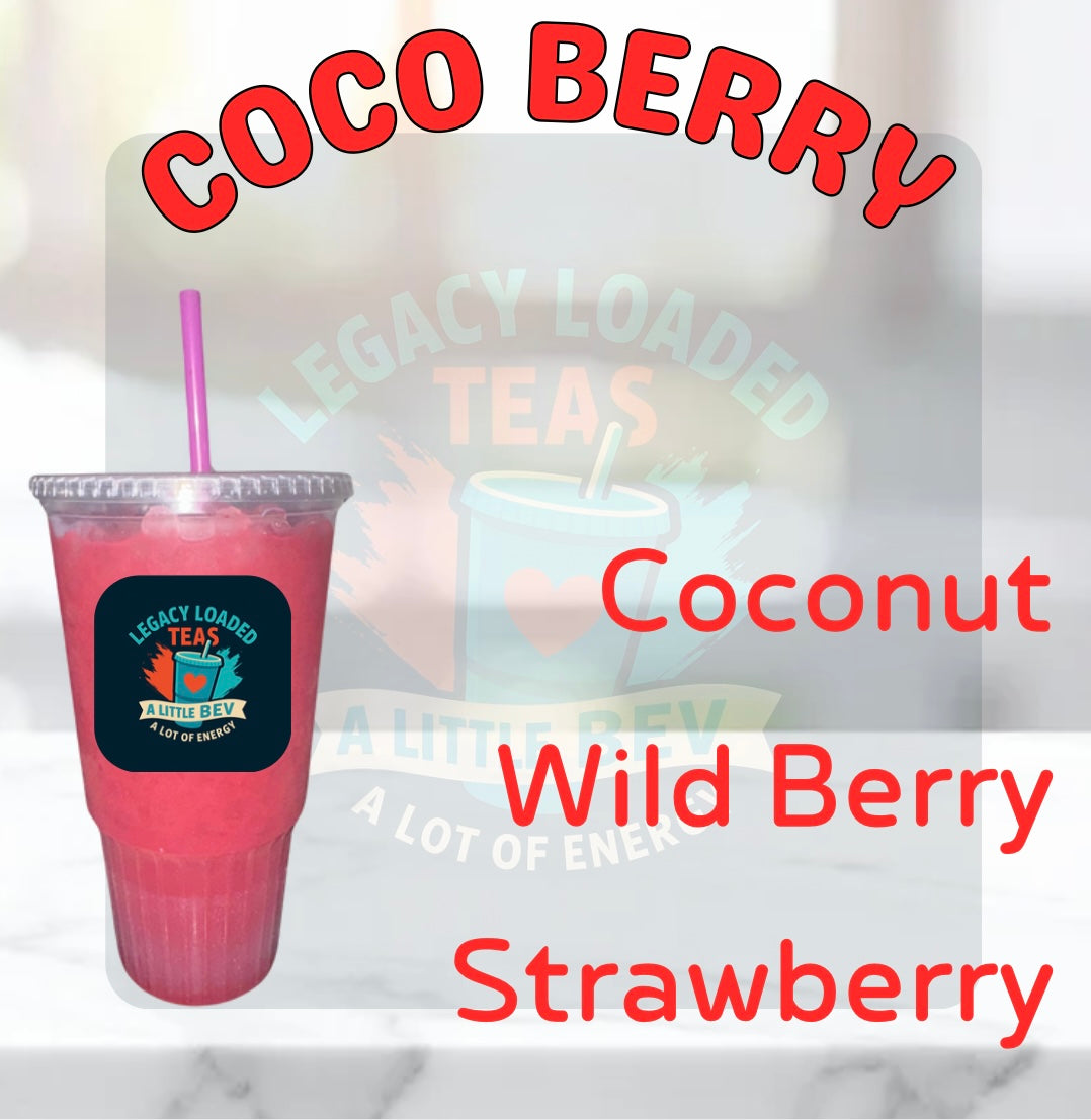 Coco Berry Refresher (CF) – Legacy Loaded Teas